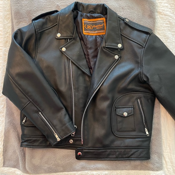 Daniel Smart | Jackets & Coats | Leather Motorcycle Jacket | Poshmark